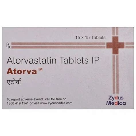 Atorva 10mg Tablet At ₹ 74 Box Atorvastatin Tablet In Nagpur Id 2851282403512