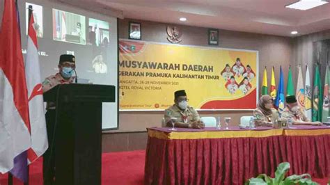 Bupati Kutim Tutup Musda Kwarda Pramuka Kaltim Harian Utama