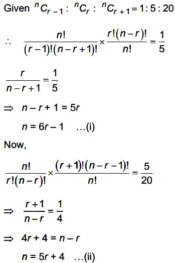 If The Coefficients Of Three Consecutive Terms In The Expansion Sarthaks Econnect Largest