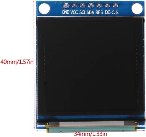 Walfront 15inch Oled Display Module I2c Iic Spi Serial 128 India Ubuy