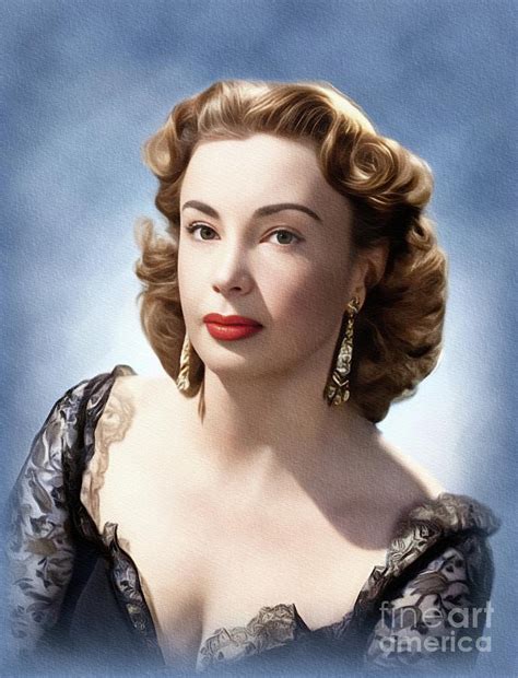 Audrey Meadows Actress Painting By Esoterica Art Agency Pixels