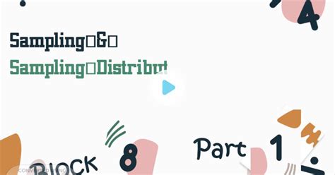 Sampling And Sampling Distribution Automate Video