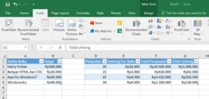 Belajar Ms Excel Rumus Fungsi Dan Cara Mengoperasikannya