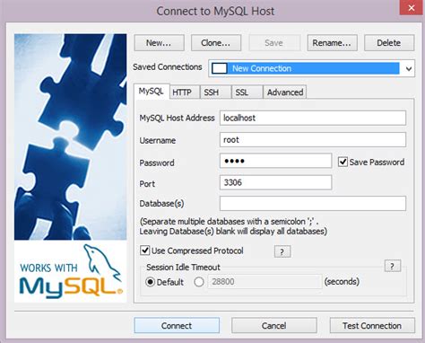 backup restore ingress database using 3rd party mysql manager tool