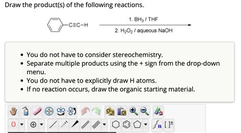 Solved Draw the product(s) ﻿of the following | Chegg.com