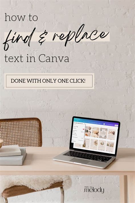 How To Find And Replace Text In Canva With Only One Click