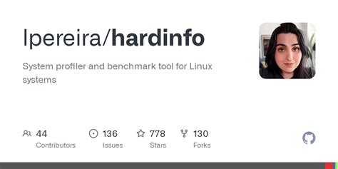 GitHub Lpereira Hardinfo System Profiler And Benchmark Tool For Linux Systems