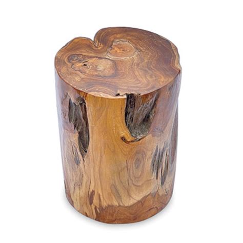 Teak Log Root Side Table Cabana