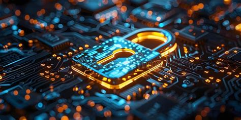 Visual Representation Of Cybersecurity Measures For Safeguarding Sensitive Online Data Concept