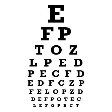 Printable Snellen Eye Charts Disabled World Images