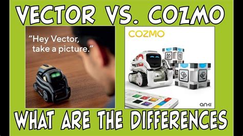 Vector Vs Cozmo What Are The Differences Between The Robots Youtube