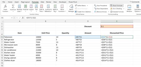 Different Methods To Display Formulas In Excel XL N CAD
