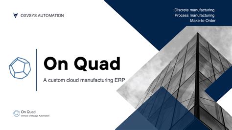 On Quad Services Oxvsys Automation