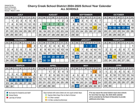 Cherry Creek School District Calendar 2026 2027 In Pdf