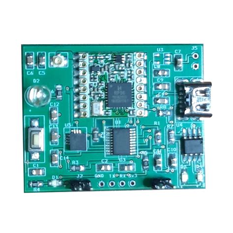 Радиомодуль с протоколом связи Lora с рабочей частотой 868 МГц