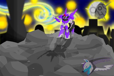 Transformers Prime Iacons Starry Night By Lunahydreigon On Deviantart