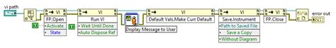 Solved Saving Vis Current Values As Default When Called From Teststand