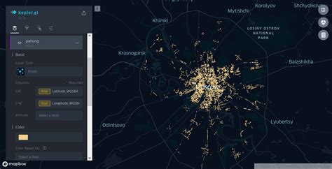 Создать карту с метками