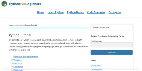 The Best Way To Learn Python Python Programming Tutorial For Beginners