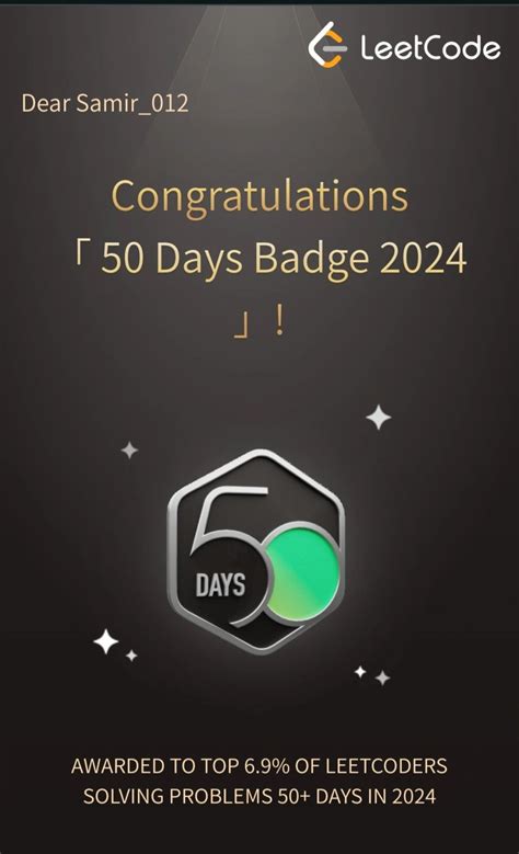 Mohammad Samir On Linkedin Leetcode Codingmilestone 50days Java