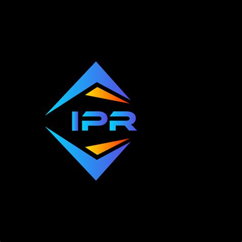 Ipr Abstract Technology Logo Design On White Background Ipr Creative