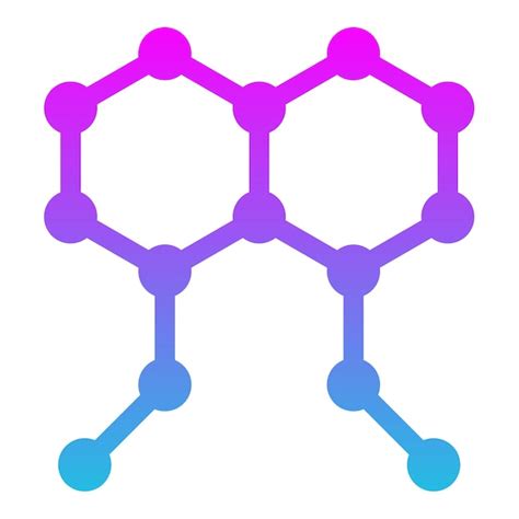 분자 아이콘 프리미엄 벡터
