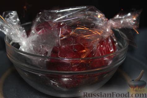 Рецепт Как сварить свеклу в микроволновке на