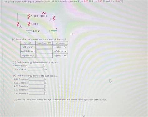 Solved The Circuit Shown In The Figure Below Is Connected Chegg
