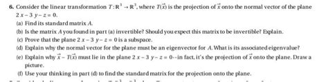 Solved Linear Algebra Write The Proof In Full Detail