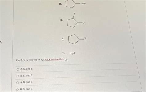 Solved What Is The Correct Set Of Synthetic Equivalents To Chegg Com