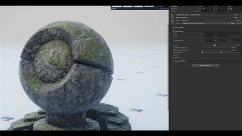 Parametric Moss Shader In Unity Youtube