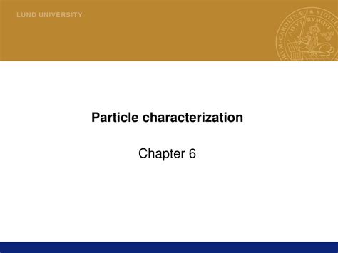 Ppt Particle Characterization Powerpoint Presentation Free Download