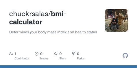 Github Chuckrsalasbmi Calculator Determines Your Body Mass Index