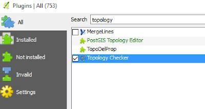 How To Check Topology Error In QGIS