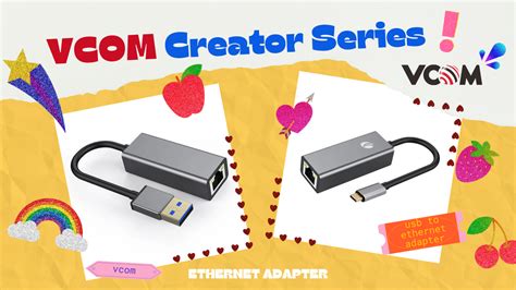 Vcom Creator Series 02 How Vcom Usb To Ethernet Adapters Solve Wifi