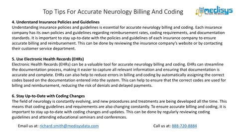 Ppt Top Tips For Accurate Neurology Billing And Coding Powerpoint