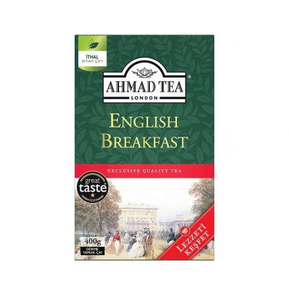 Ahmad Tea Breakfast 400 Gr. Orijinal Ahmet Tea 500 Gr.