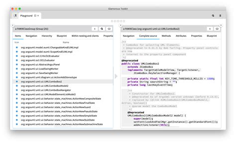 Evaluating Deprecated Classes In Java Systems With Glamorous Toolkit