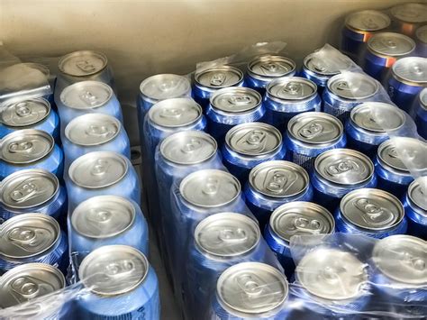 Premium Photo Cans Of Beer In A Stack