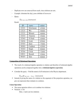 Relational Database Model Database Management System PDF