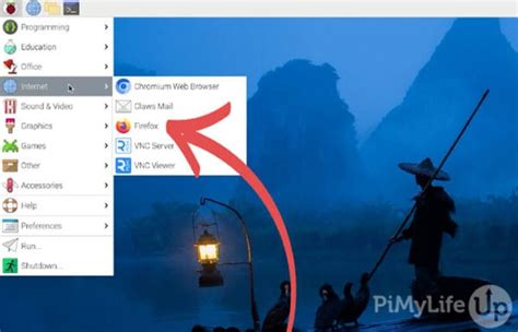 Raspberry Pi Firefox Pi My Life Up