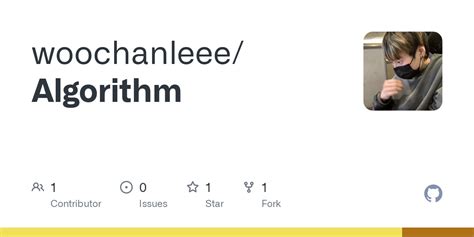 GitHub Woochanleee Algorithm