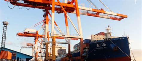 Mv Sheng An A Foreign Containerized Vessel Docks At Port Of Cagayan De