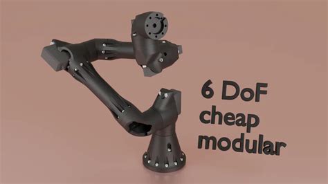 6dof Robot Arm Modular Cheap Educational By Pixelhub Makerworld Download Free 3d Models