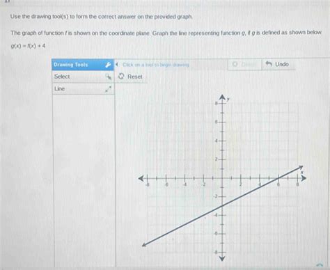 solved use the drawing tool s to form the correct answer on the