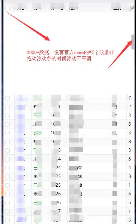 大量数据开启虚拟滚动的时候，拖动滚动条，虚拟滚动不是平滑渲染 · Issue 240 · X Extendsvxe Table · Github