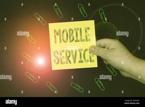 Inspiration Showing Sign Mobile Service Concept Meaning Radio