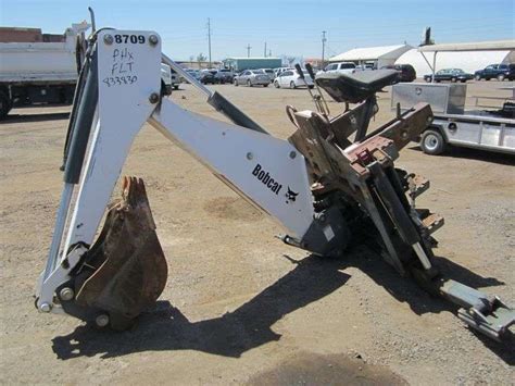 Bobcat 8709 Backhoe Attachment Sierra Auction Management Inc