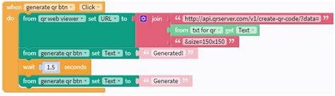 Generating Qr Code With Thunkable X Tutorials And Diy Guides Community