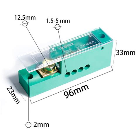 Row Terminal Block Wiring Connector Bar Splitter J Grandado